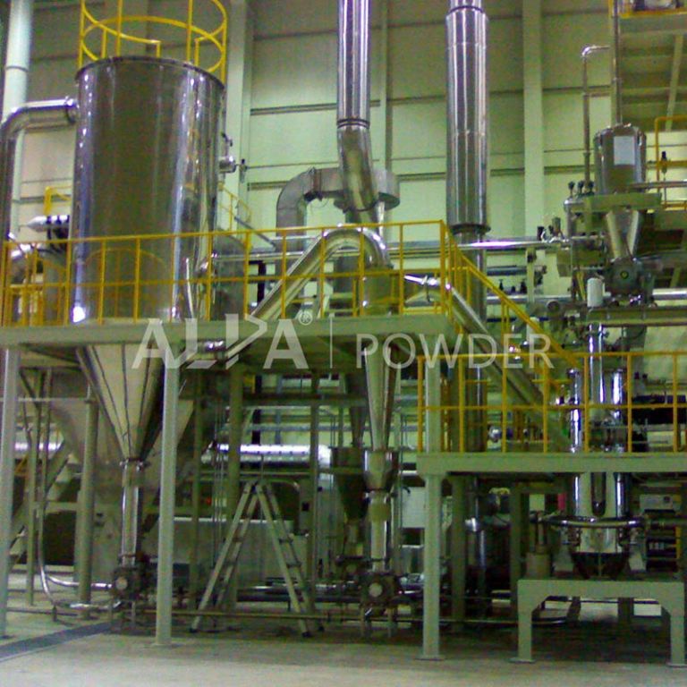 MQW Fluidized Bed Jet Mill - ALPA Powder Technology