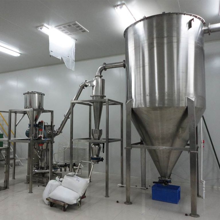 MQW Fluidized Bed Jet Mill - ALPA Powder Technology